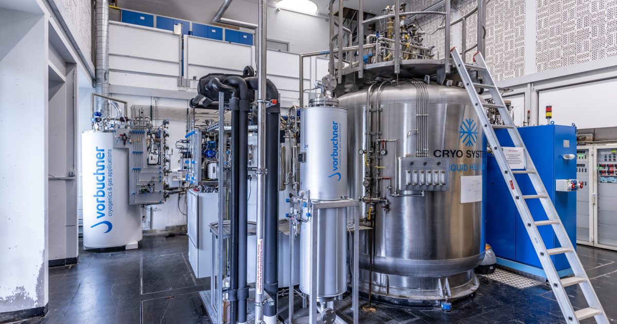 Helium Liquefication Plant VL100 & Recovery | Vorbuchner GmbH