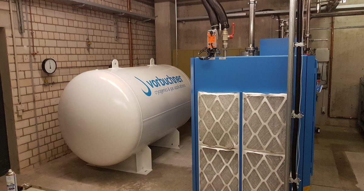 Helium Liquefication Plant VL100 | Vorbuchner GmbH